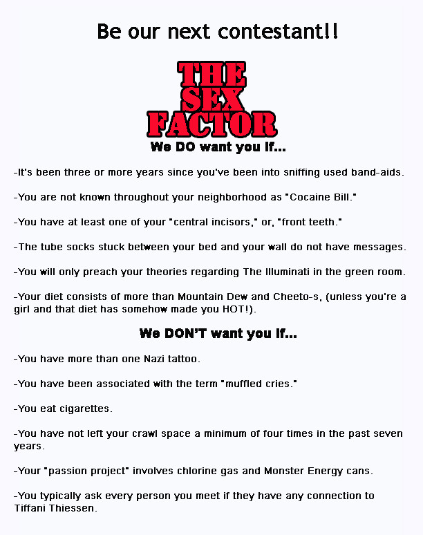 The Sex Factor You Definitely Have What It Takes E News